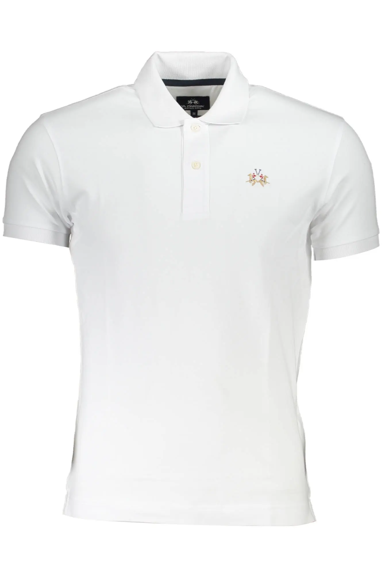 LA MARTINA Muška polo majica CCMP02-PK001_BIANCO_00001, Bela