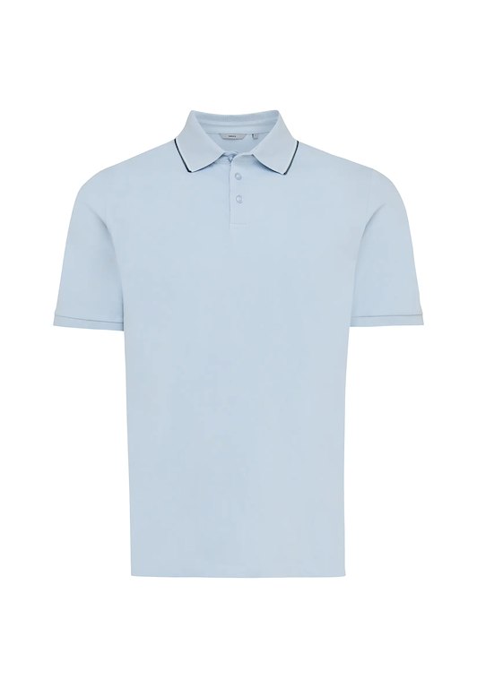 Mexx Muška majica TU1409033M, Polo kragna, Svetloplava