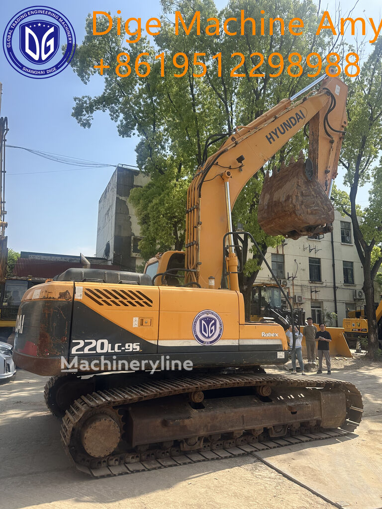Hyundai R220LC-9S 220LC-9S 220 225 215 bager guseničar