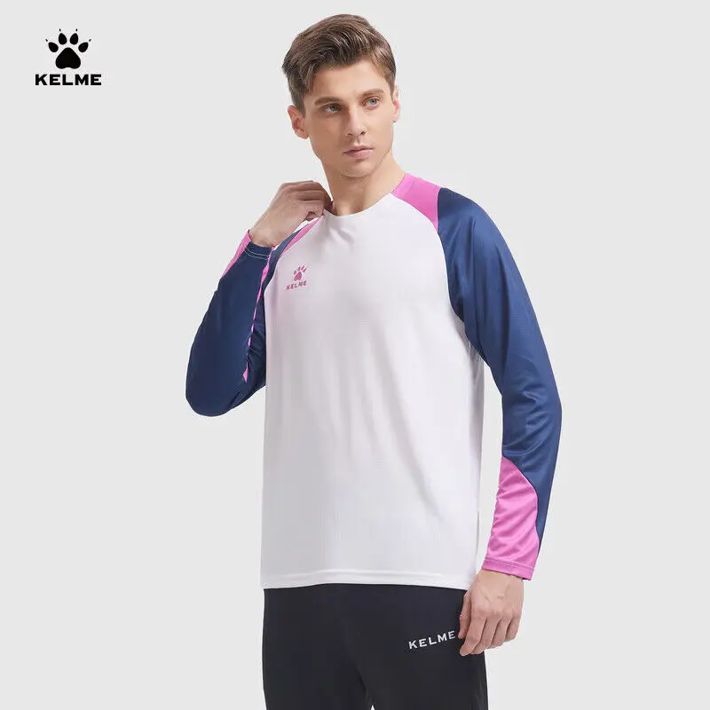 Kelme Muška sportska majica dugih rukava, Bela