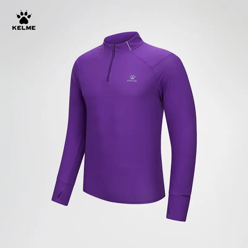Kelme Muška sportska majica dugih rukava, Tamnoljubičasta