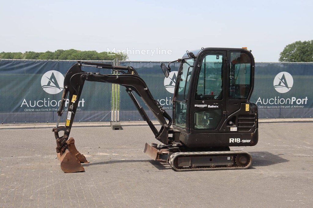 Prodaje se Hyundai R18-9AK mini bager na aukciji