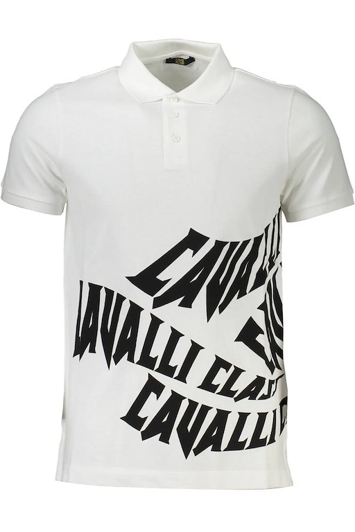 CAVALLI CLASS Muška polo majica QXT64A-JD060_BIANCO_00053, Bela