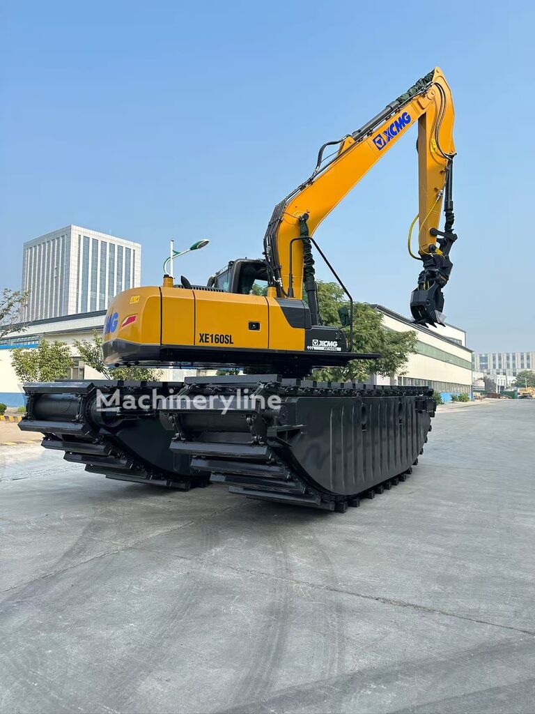 Novi XCMG XE160SL bager amfibija