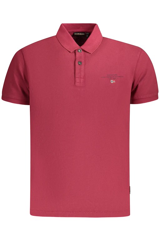NAPAPIJRI Muška polo majica NP0A4GDLELBASSS4_ROR1E, Bordo