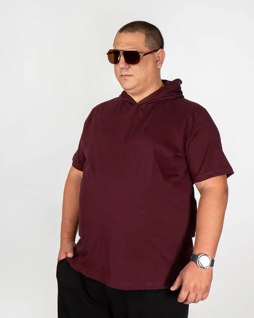 La ForceGrande Muška majica SB 23118, Bordo