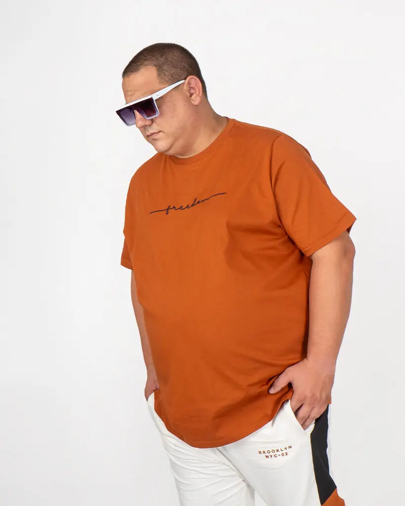 La ForceGrande Muška majica SB U25033, Narandžasta