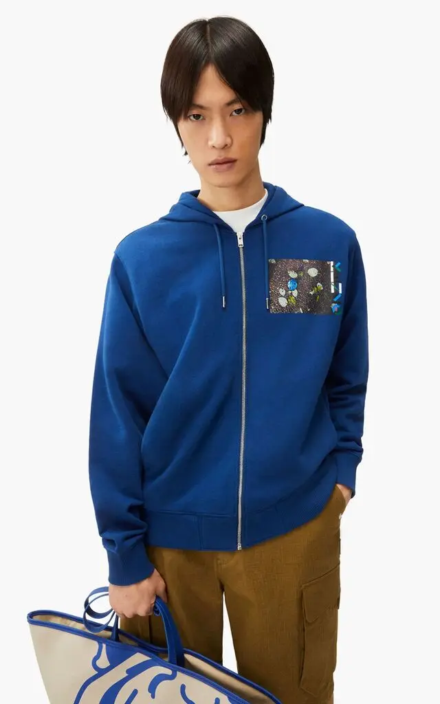 Kenzo Muški duks FC55BL7234ML-78, Plavi