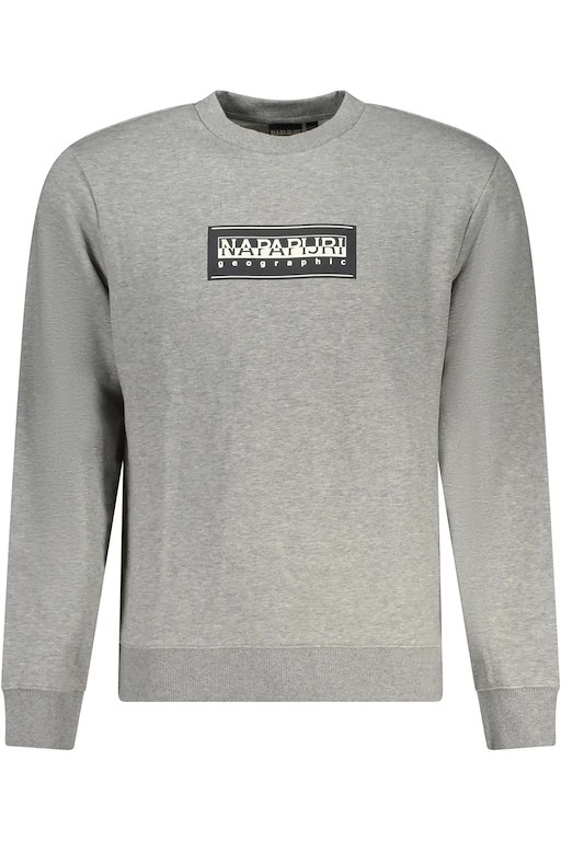 NAPAPIJRI Muški duks NP0A4I1ABBOXLOGOC_GR160, Sivi