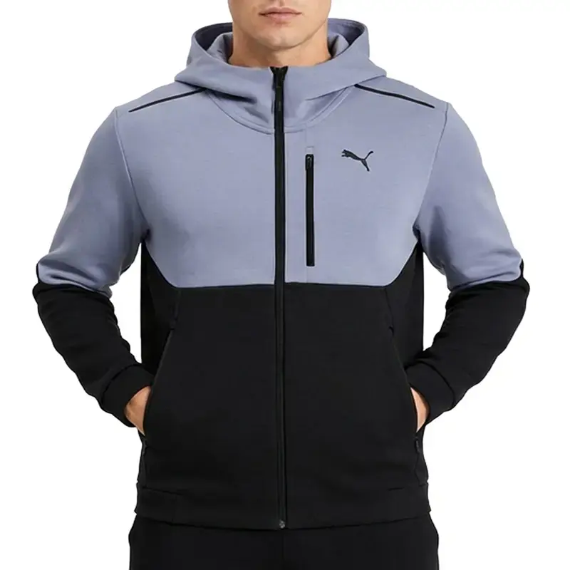 Puma Muški duks Tech, Plavo-crni