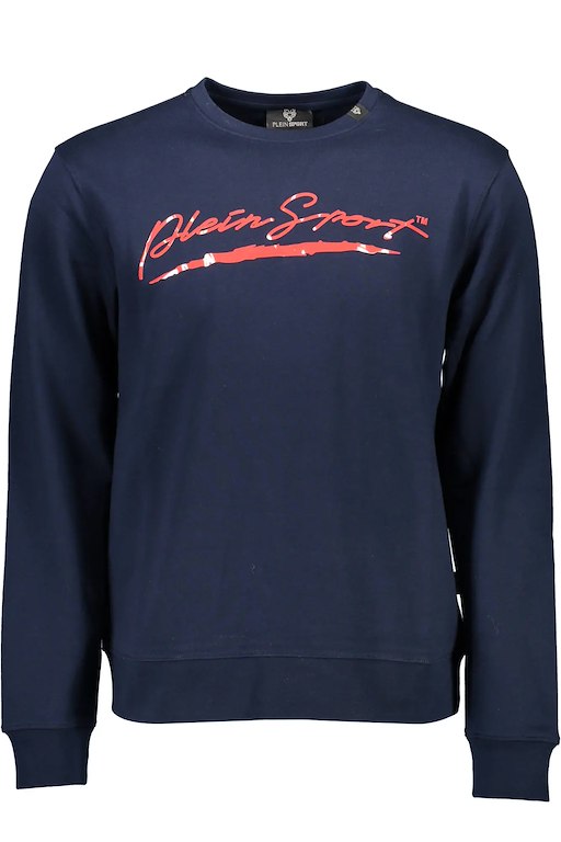 PLEIN SPORT Muški Duks FIPS207_BLU_85-NAVY, Teget