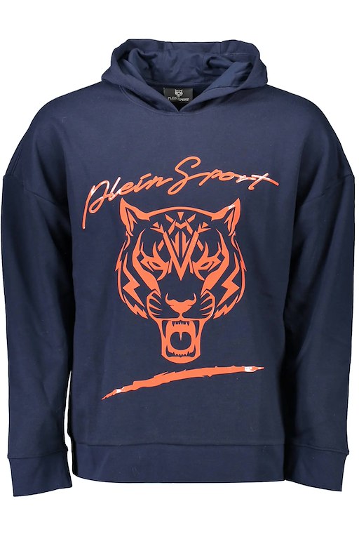 PLEIN SPORT Muški Duks FIPS214_BLU_85-NAVY, Teget