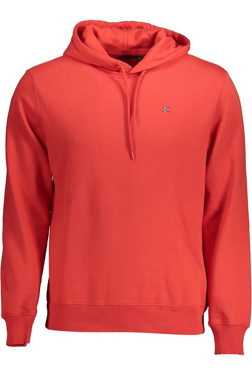 NAPAPIJRI Muški duks NP0A4FQV-BALIS-HOOD_ROSSO_RR9, Crveni
