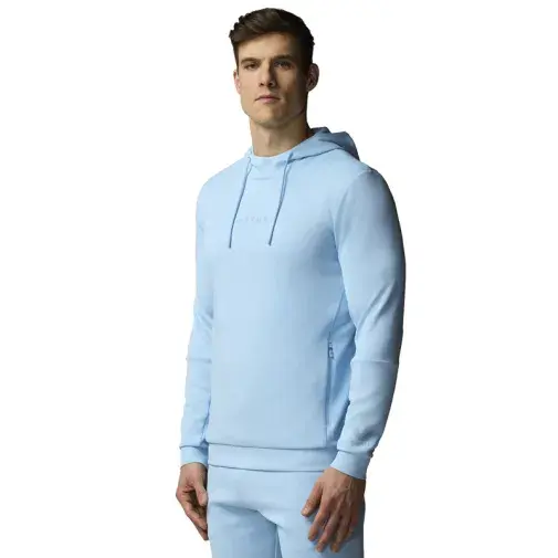 Castore Muški duks sa kapuljačom Flex, Svetloplavi