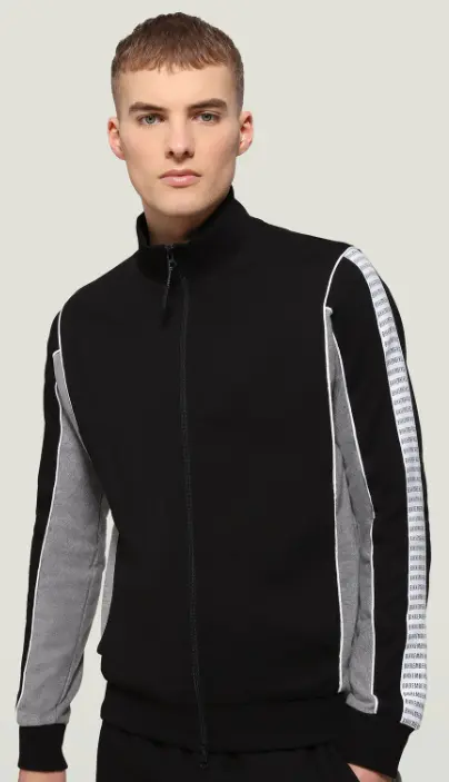 Bikkembergs Muški duks C311080E2393-4066, Crni