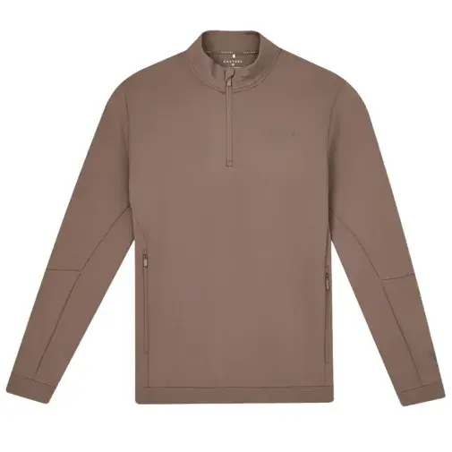 Castore Muški duks Flex 1/4 sa rajfišlusom, Bež