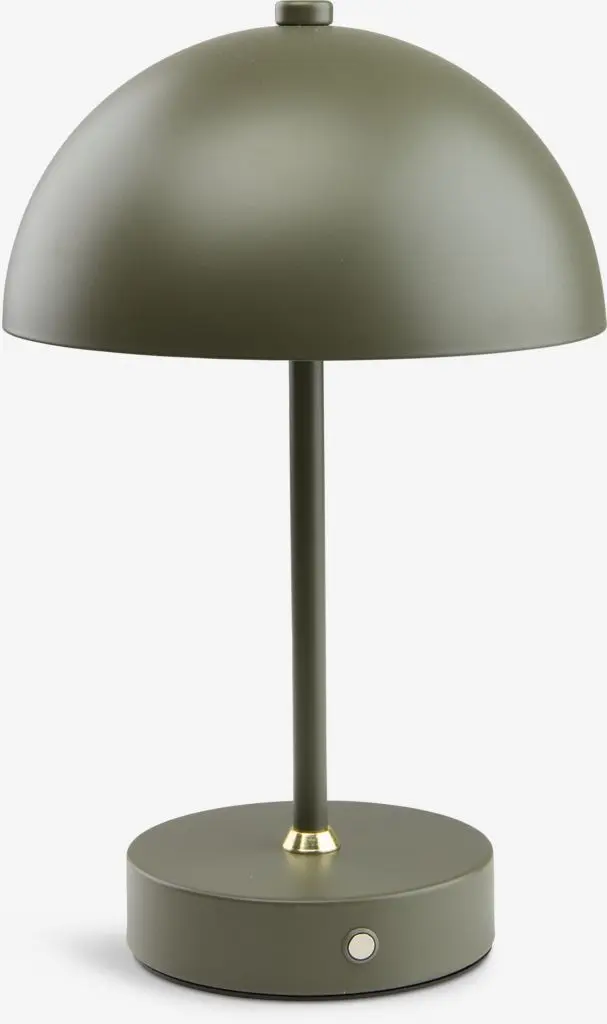 Lampa na bateriјe Aurora, Ø16x25 cm, zelena