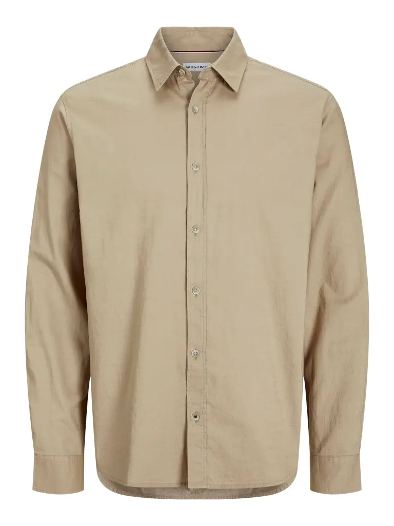 JACK & JONES Muška košulja 12270085, Bež