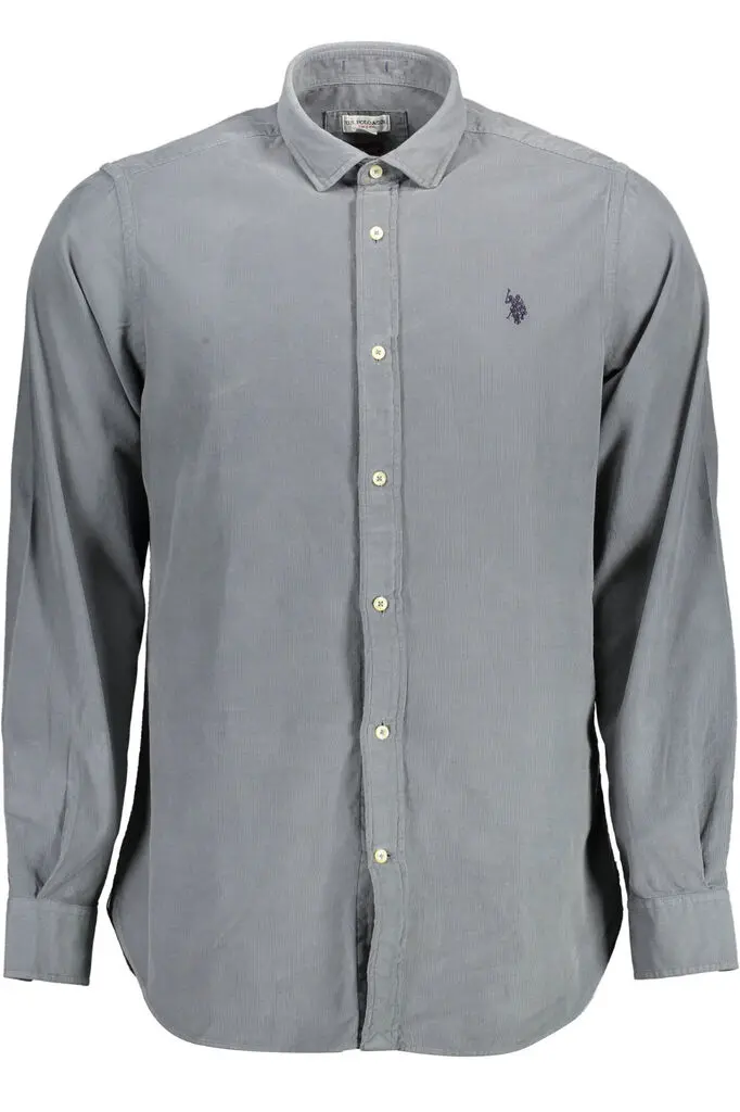 U.S. polo Assn. Muška košulja 6446753348_414F447_Blu487, Siva