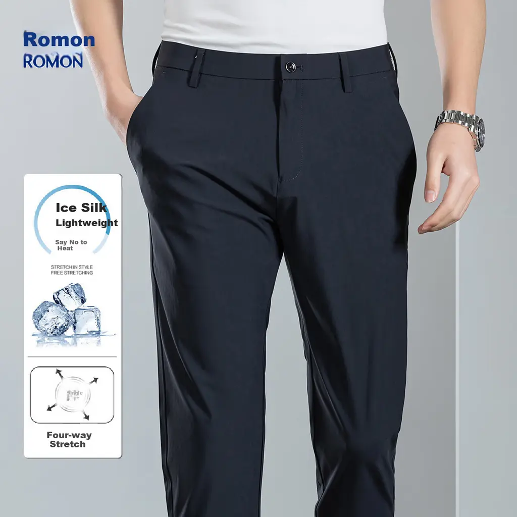 Romon Muške pantalone, Regular, Teget