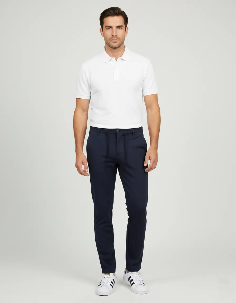 Elit Fashion Muške pantalone, Slim fit, Teget