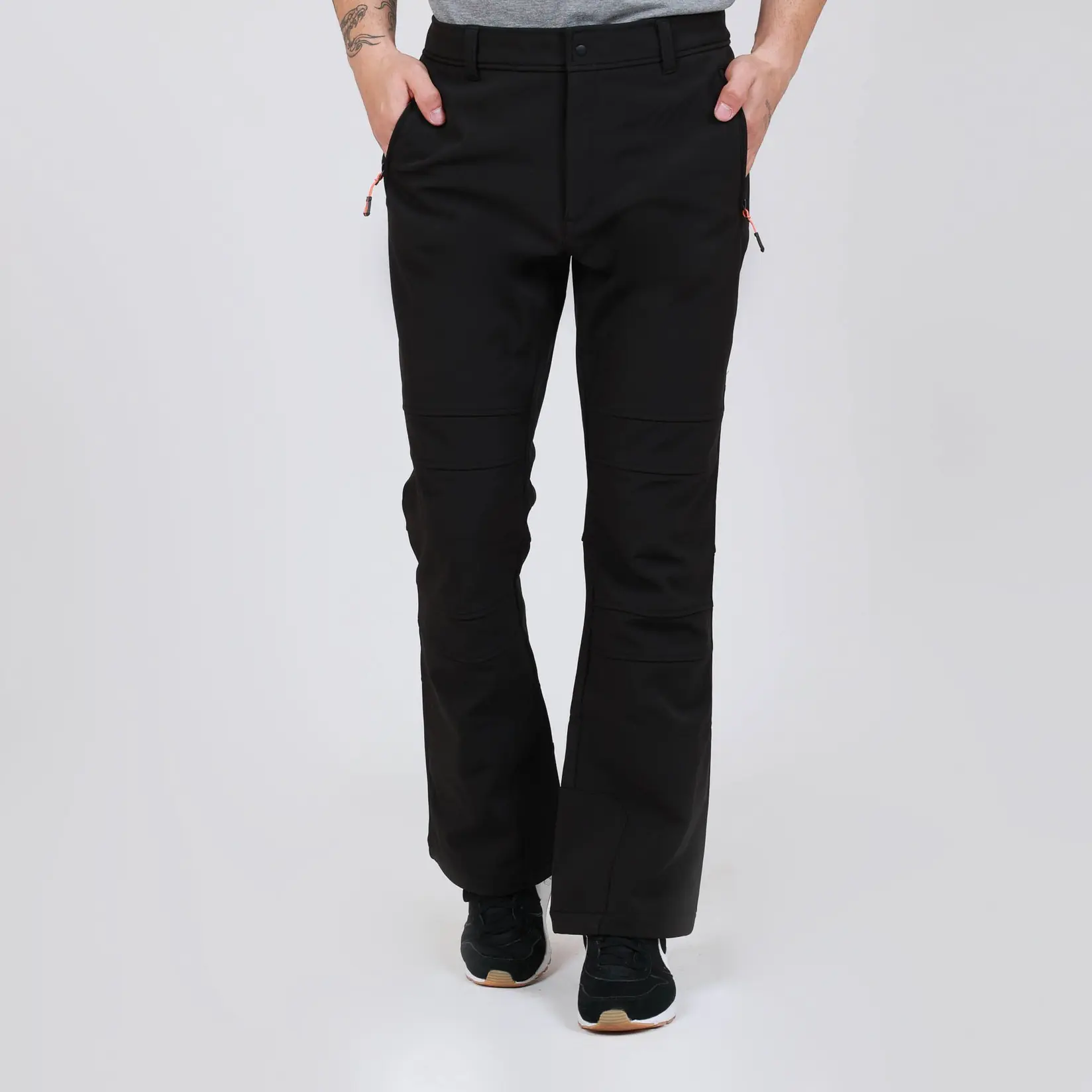 Icepeak Muške ski pantalone Erding M, Crne
