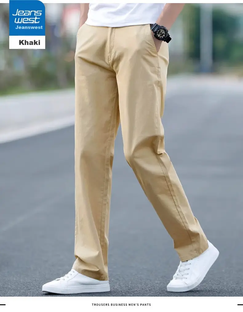 Jeanswest Muške pantalone, Kaki