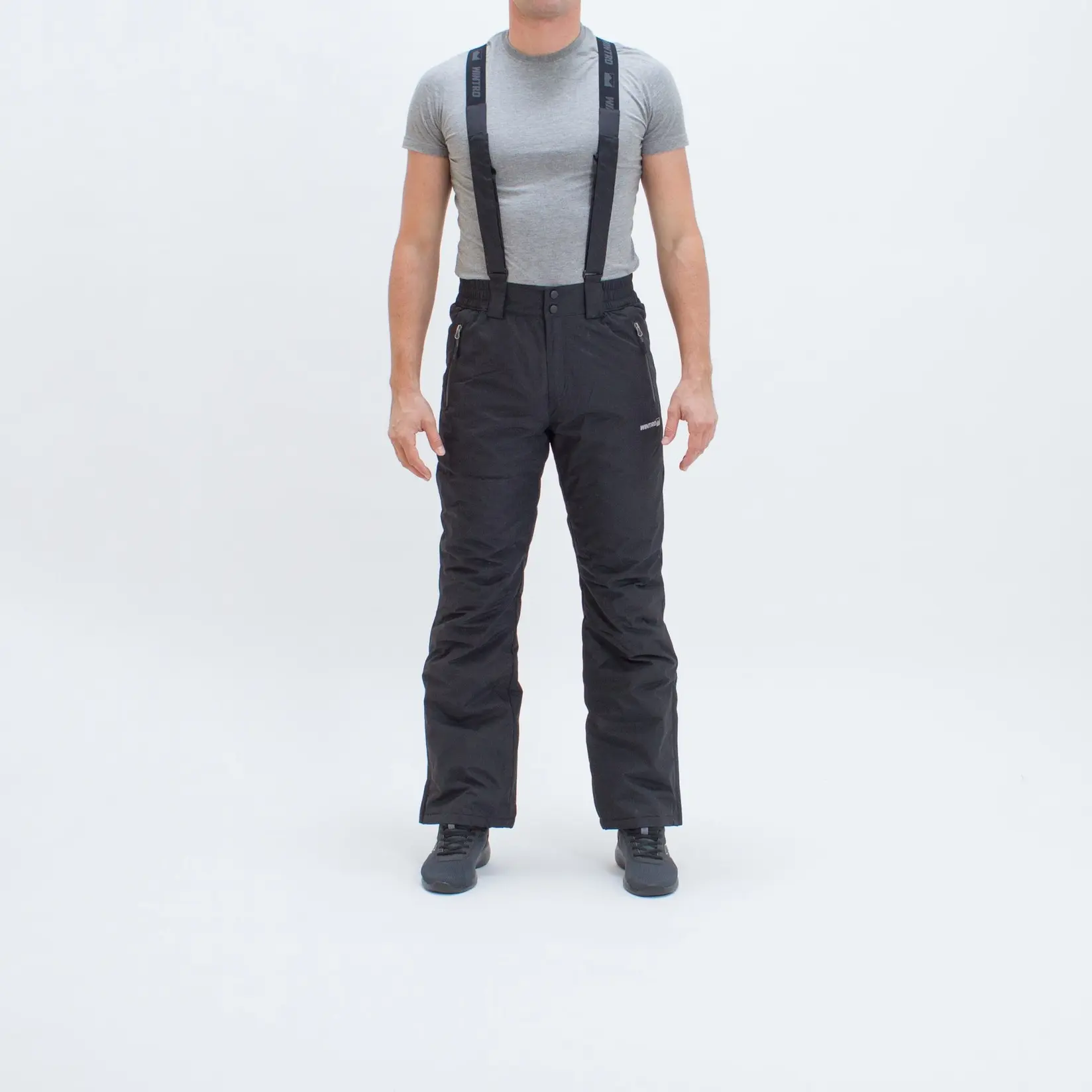 Wintro Muške ski pantalone Brent M, Crne