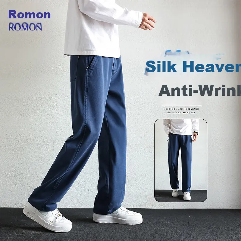 Romon Muške pantalone, Regular, Plava