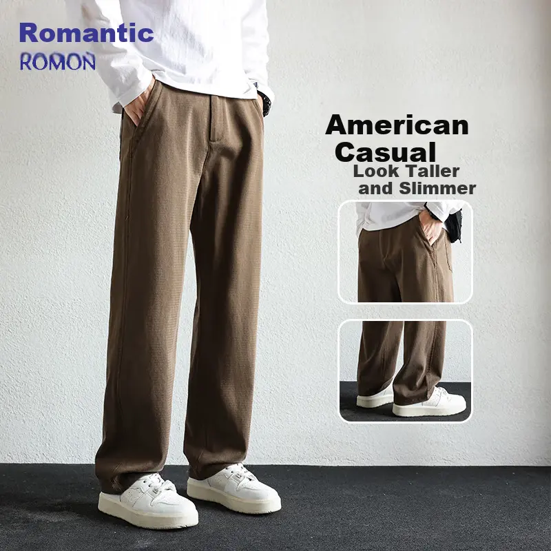 Romon Muške pantalone, Regular, Kafa