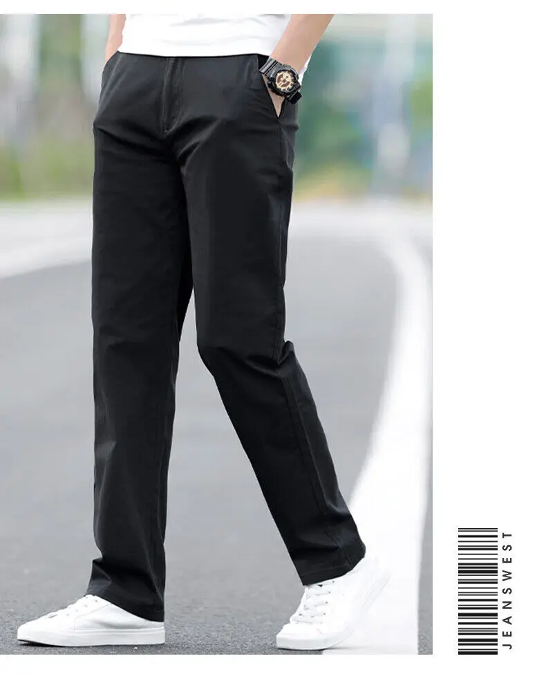 Jeanswest Muške pantalone, Crne