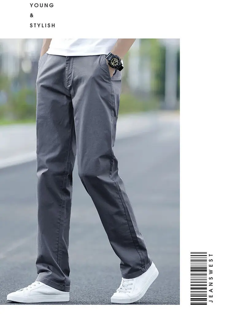 Jeanswest Muške pantalone, Tamnosive