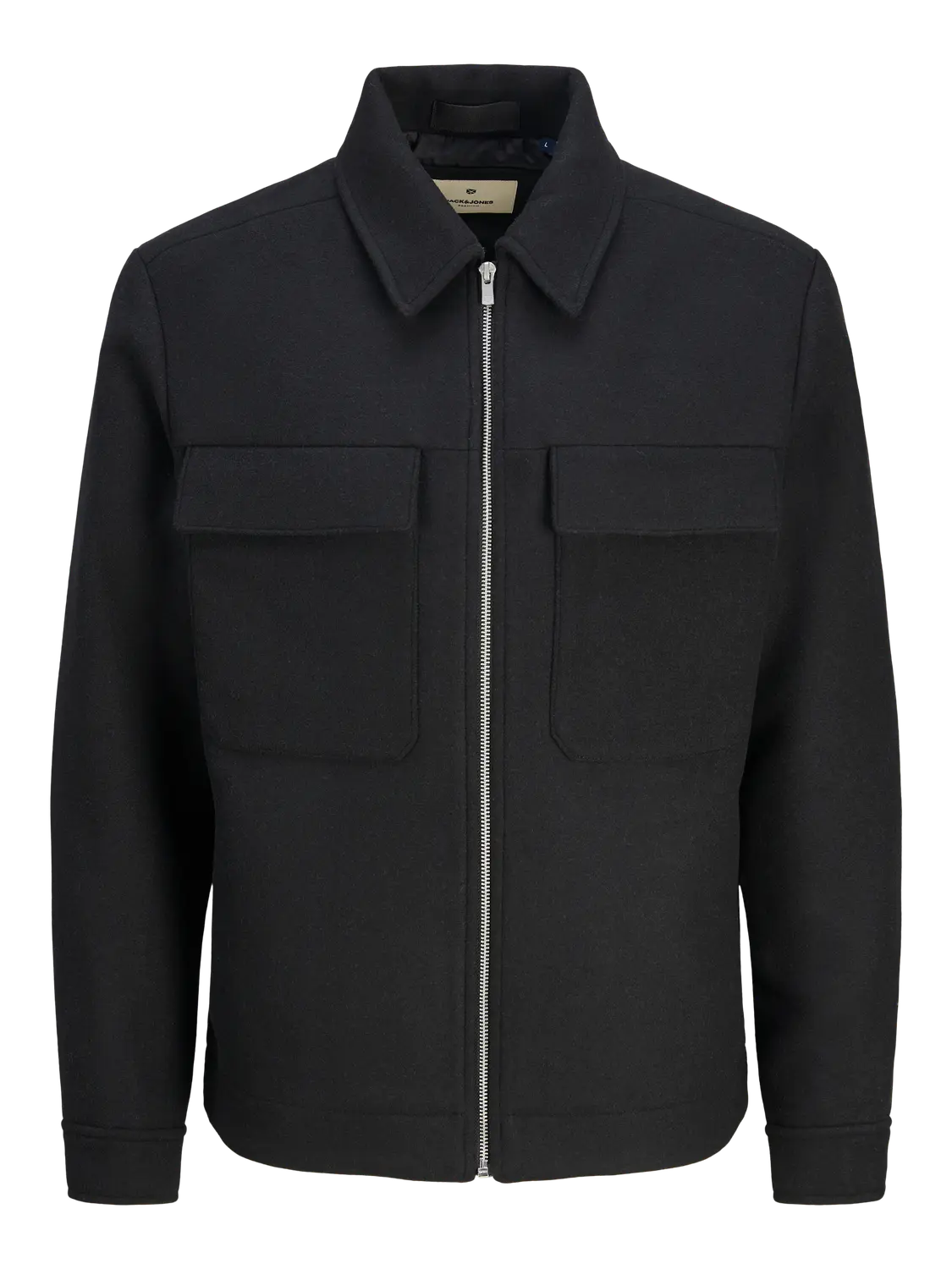 JACK & JONES Muška jakna 12259393, Crna