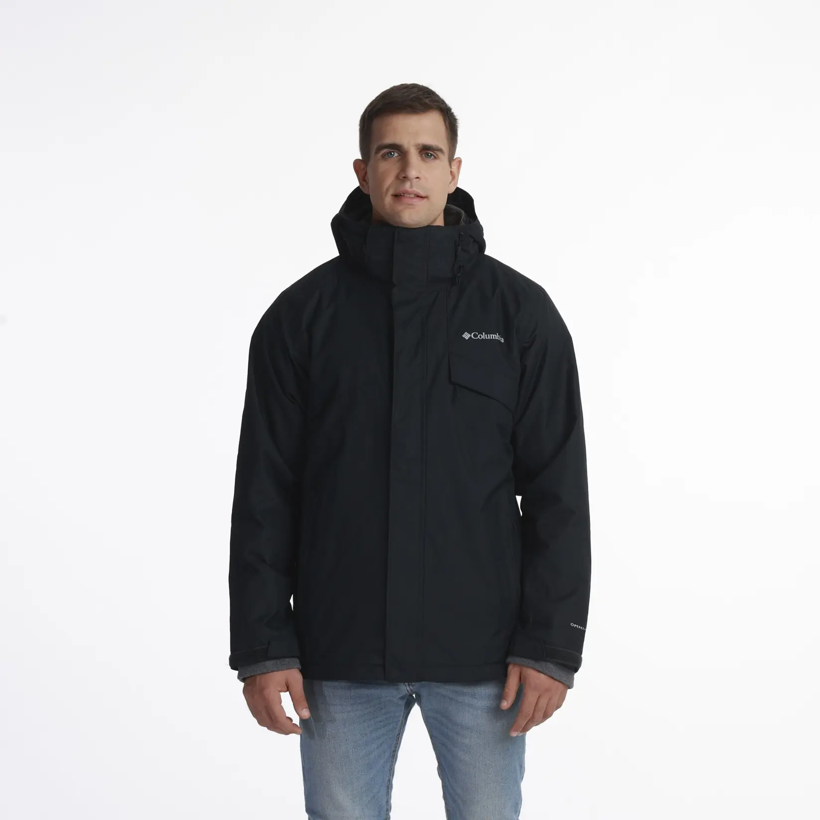 Columbia Muška jakna Delta Ridge Ii Hooded Jacket M, Crna
