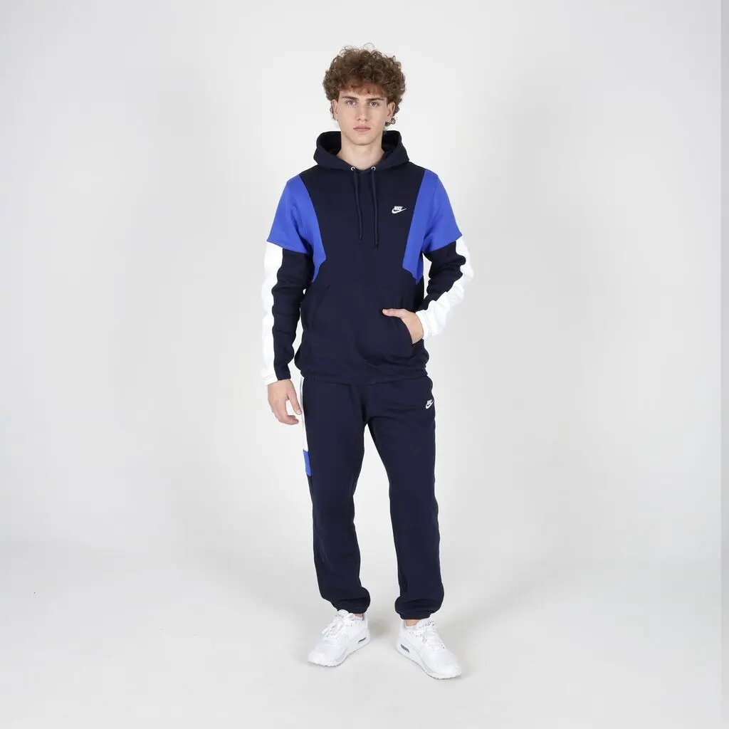 Nike Muška komplet trenerka Club Fleece HV1165, Teget