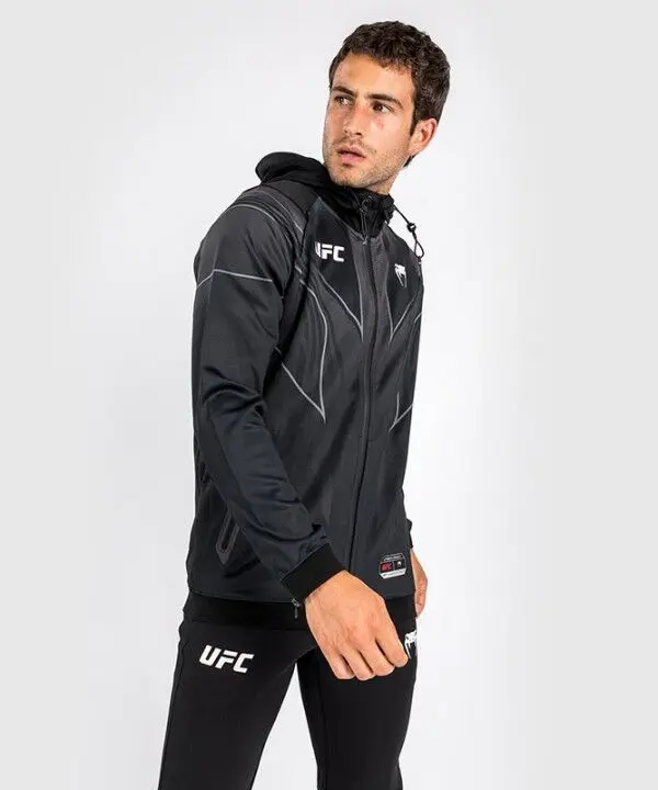 Venum Muški gornji deo trenerke sa kapuljačom UFC Authentic Fight Night 2.0, Crni