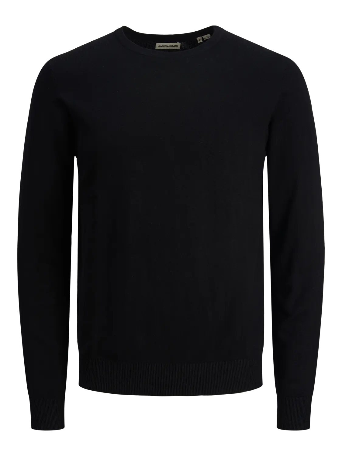 JACK & JONES Muški džemper 12208364, Crni