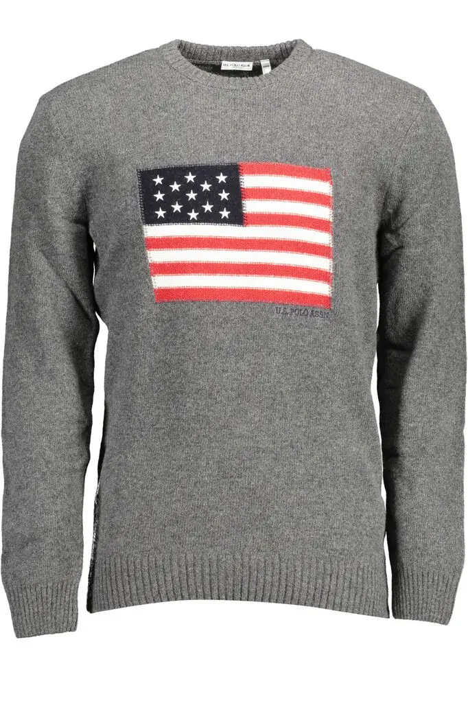 U.S. polo Assn. Muški džemper 62917-53280_Grigio_189, Sivi