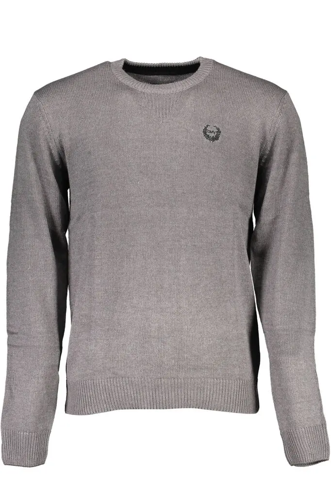 Gian Marco Venturi Muški džemper Au00593-Floriano_Grigio_Charcoal-Melange, Sivi