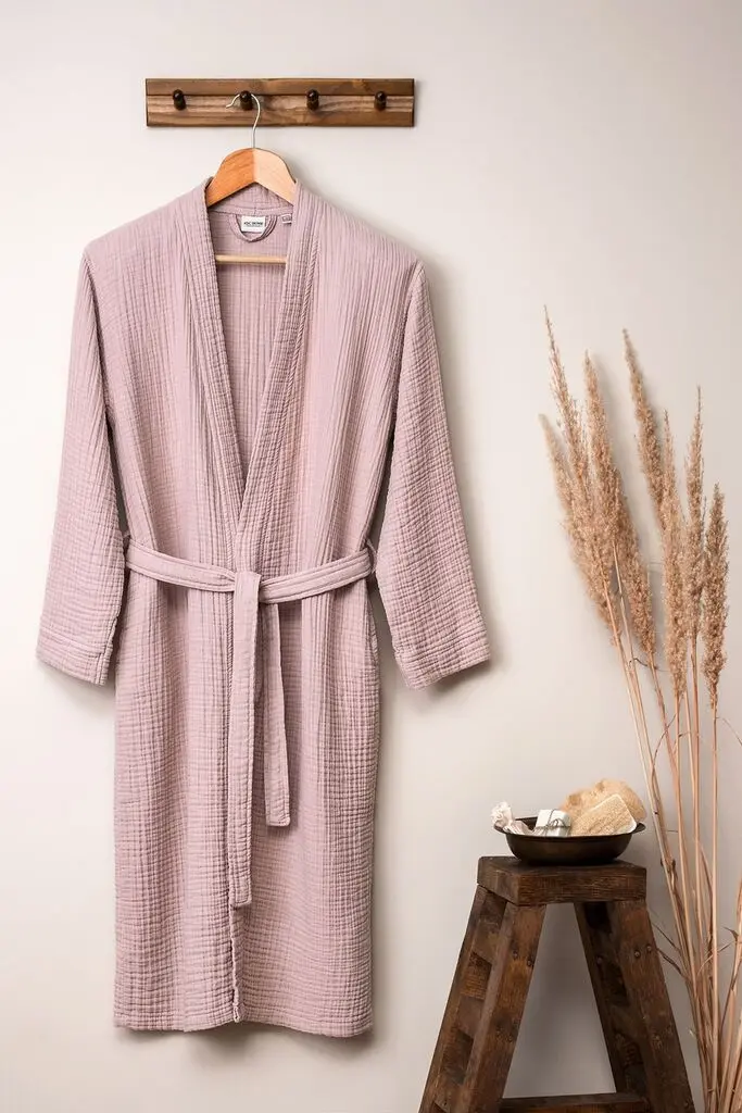 L'essentiel Maison Bademantil Kimono, Prljavo roze
