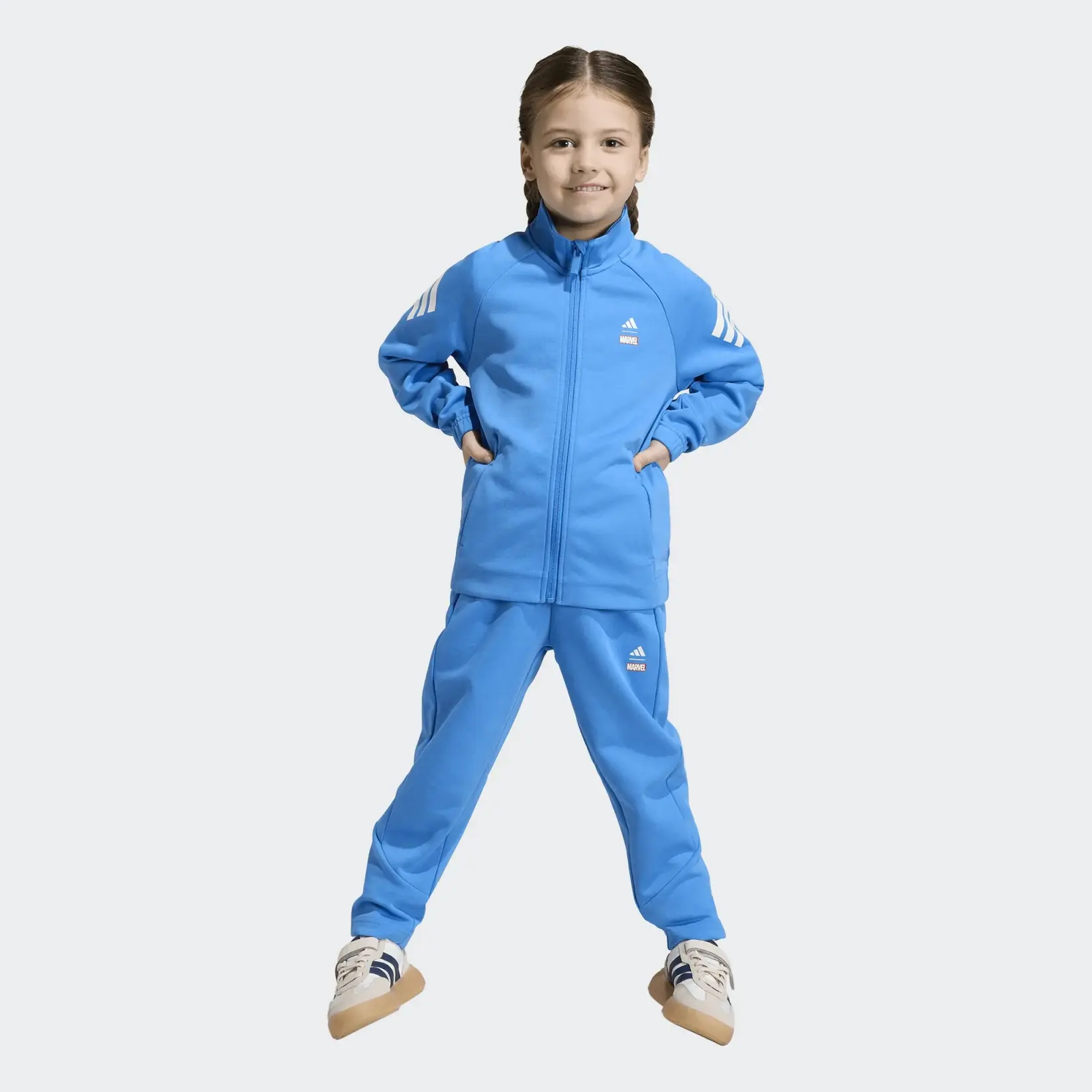 Adidas Dečija trenerka Lk Mrvl Av Ts JZ3574, Plava