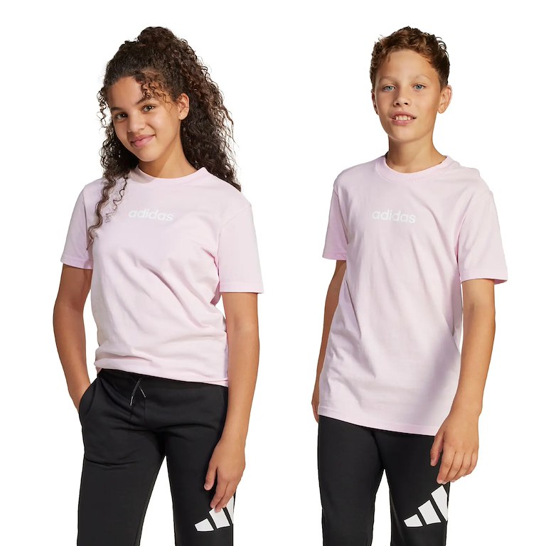 Adidas Majica za devojčice J Lin Tee 160, JC9750, Roze