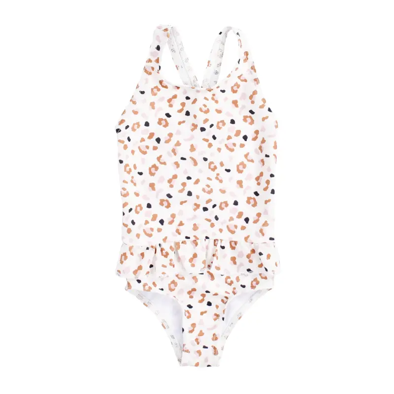 Swim Essentials Jednodelni kupaći kostim za devojčice, Beli