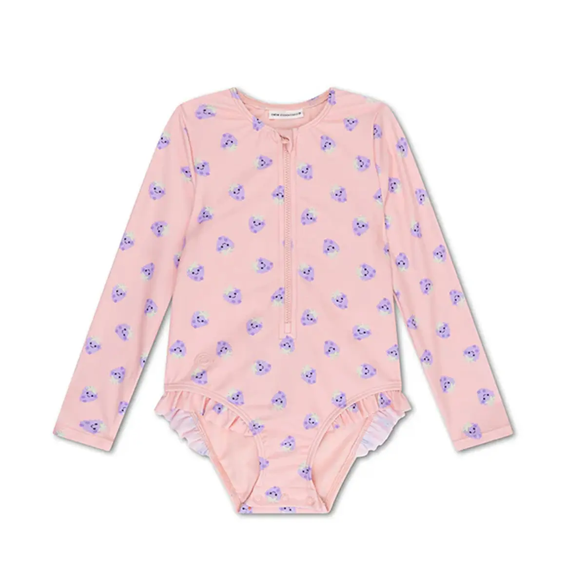Swim Essentials Kupaći kostim sa dugim rukavima za devojčice, Roze