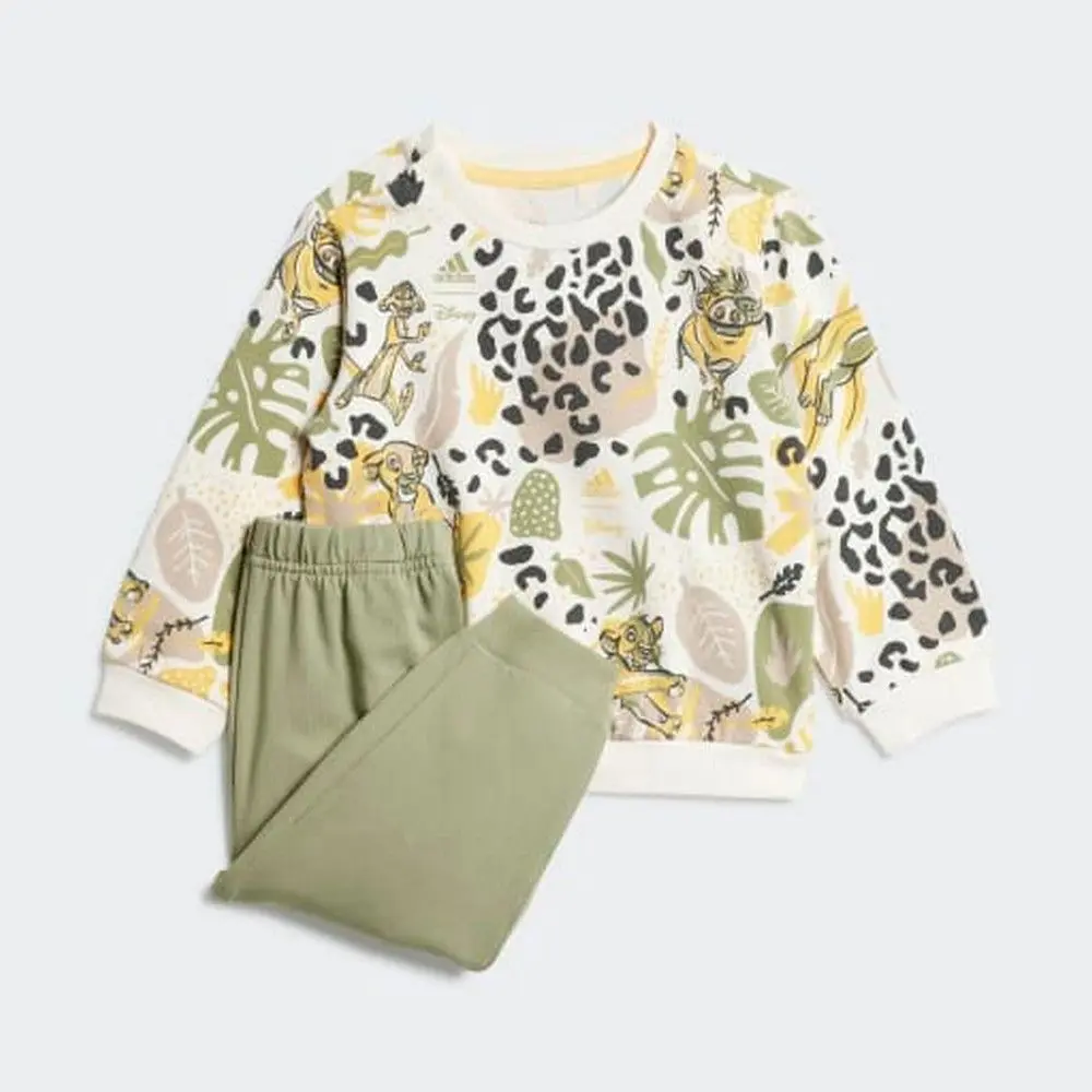 Adidas Trenerka za bebe Disney lion king, Belo-zelena