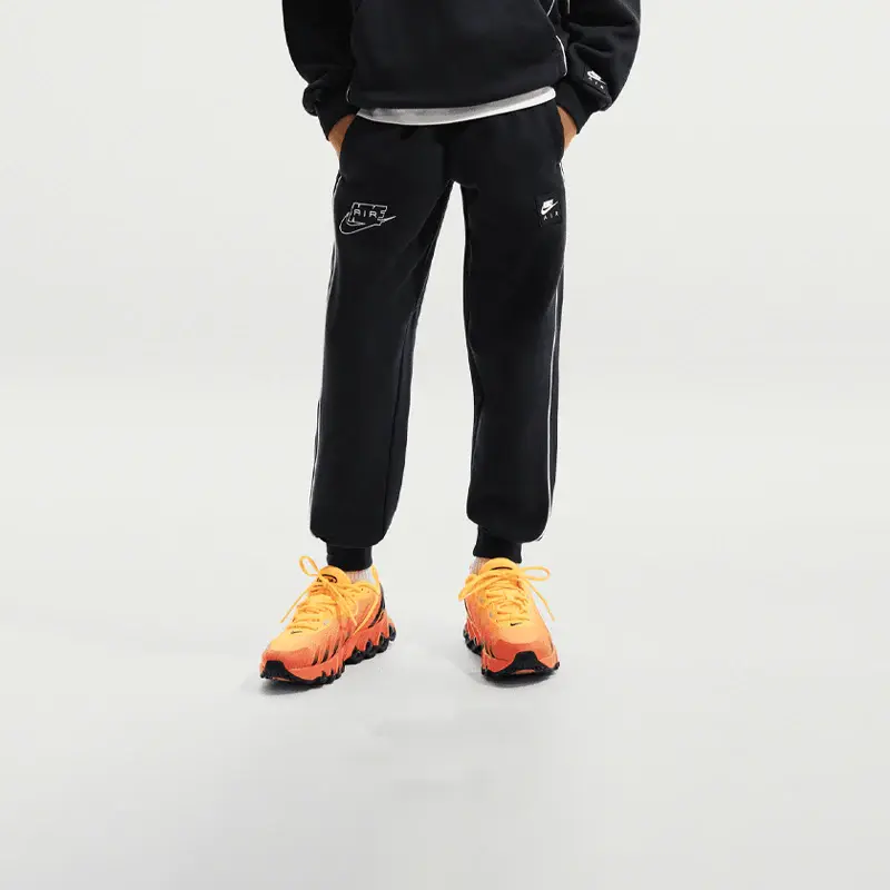 Nike Dečiji donji deo trenerke Air Fleece, Crni