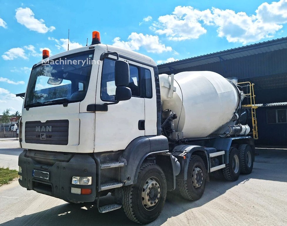 Stetter na šasiji MAN TGA 35.360 kamion s mešalicom za beton