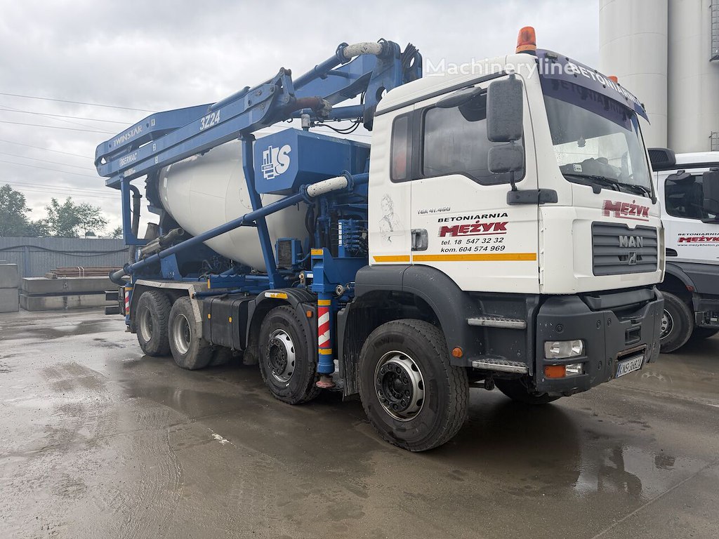 Sermac 3Z24 na šasiji MAN TGA 41.460 pumpa za beton