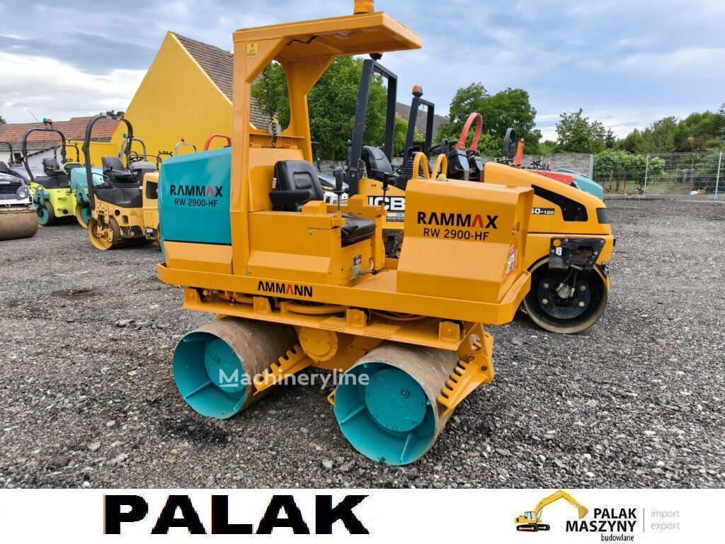 Ammann Walec RAMMAX RW 2900-HF kołek , 2005 rok mali valjak