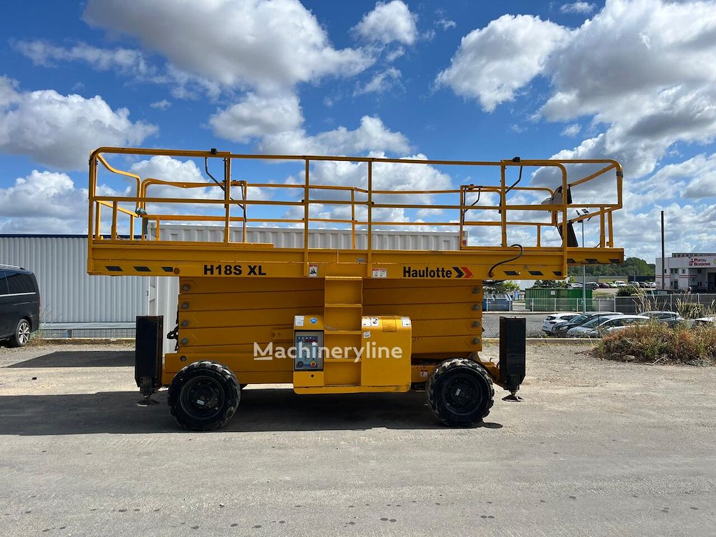 Haulotte H18 makazasta platforma
